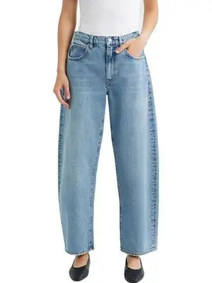 FRAME FRAME Low Slung Barrel Leg Jeans