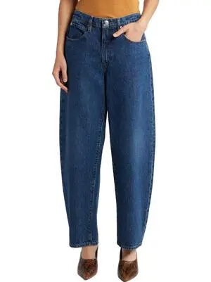 FRAME FRAME Low Slung Barrel Leg Jeans