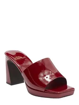 Jeffrey Campbell Dress Code Sandal Cherry Red Patent