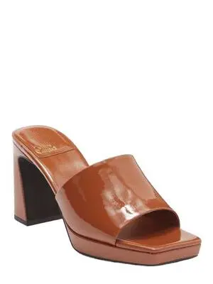 Jeffrey Campbell Dress Code Sandal - Tan Patent