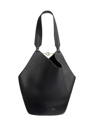 Khaite Small Lotus Top Handle Bag - Black 200