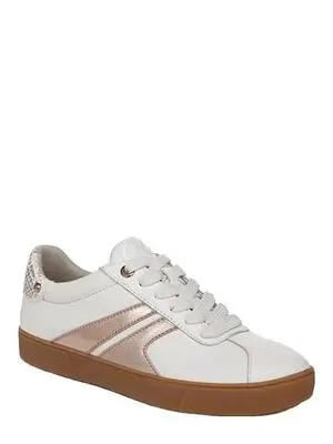 Naturalizer Medina Lace-up Sneakers - Warm White/ Rose Gold