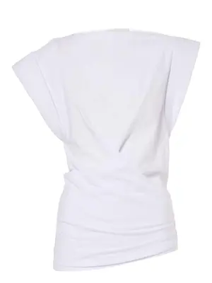 Isabel Marant Maisan Cotton Tank Top - White
