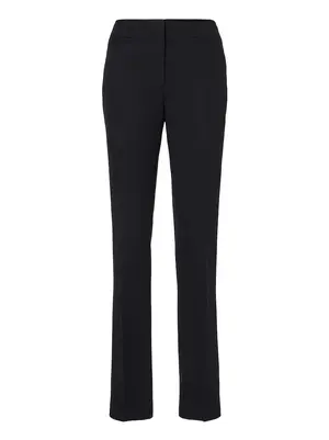 TOTEME Low-rise Slim Pants - Black