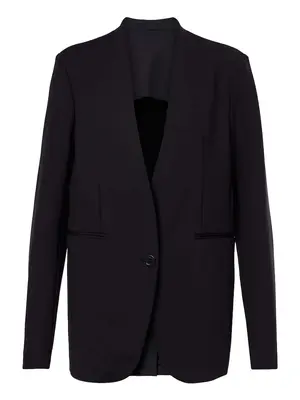 Wolford Scuba Single-breasted Blazer - Black