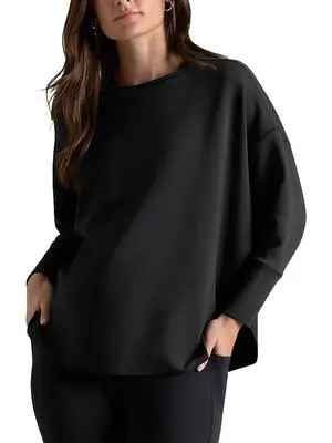RHONE Pullover Sweatshirt Black