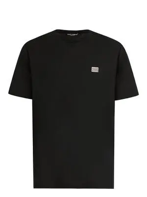 Dolce & Gabbana Cotton T-shirt With Tag - Black