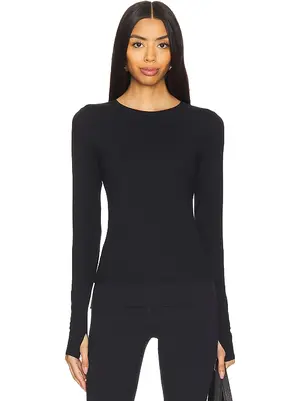 Splits59 Airweight Lite Long Sleeve Top - Black