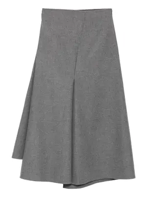 JNBY Asymmetric Flared Skirt - Grey