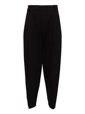 CROQUIS Loose Fit Trousers - Black