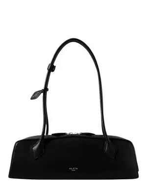 Alaïa Le Teckel Textured-leather Shoulder Bag - Black