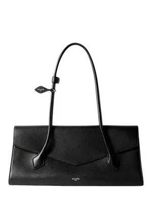 Alaïa Le Teckel Flap Shoulder Bag - Black