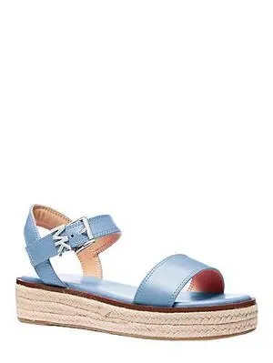 Michael Kors Richie Platform Espadrille Sandal - Blue