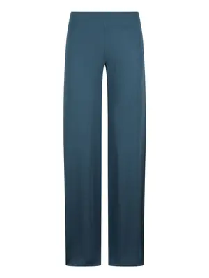 Alberta Ferretti Jersey Trousers - Blue