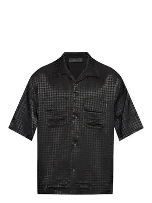 Amiri Monogram Short-sleeve Shirt - Black