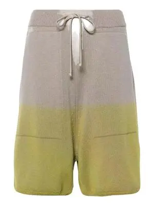 Moncler Knitted Shorts - Grey