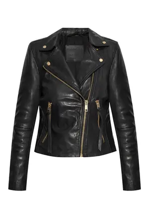 ALLSAINTS Dalby Leather Jacket - Black