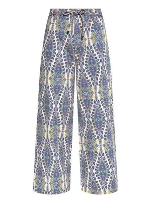 Etro Paisley-print Trousers - Neutrals
