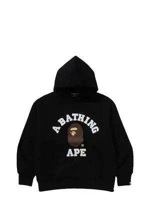 A BATHING APE Relaxed Fit Pullover Hoodie - Black