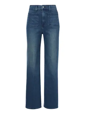 Veronica Beard Crosbie High-rise Flare Jeans - Blue
