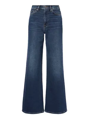 7 For All Mankind Ultra High Rise Jo Flared Jeans - Blue