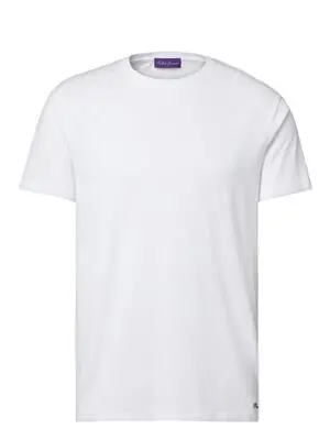 Ralph Lauren Purple Label Cotton Jersey T-shirt - White