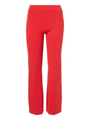 Veronica Beard Bray High-rise Culottes - Red