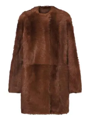 TOTEME Shearling Coat - Brown