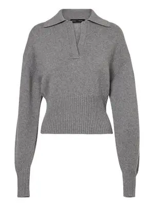 Proenza Schouler Jeanne Cashmere And Wool Sweater - Grey