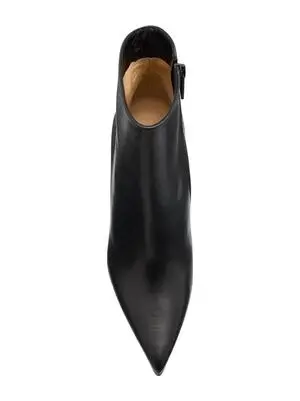 CHRISTIAN LOUBOUTIN 100mm So Kate Calfskin Booties - Black