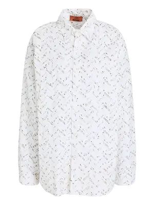MISSONI Missoni Broderie Anglaise Cotton Shirt
