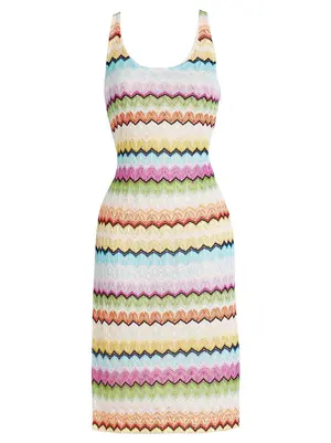 MISSONI Crochet-Knit Dress