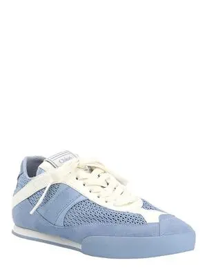 Chloé Kick Low Top Sneakers - Pearl Blue