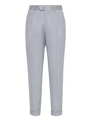 BRUNELLO CUCINELLI Brunello Cucinelli Linen Trousers