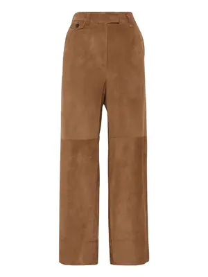 Brunello Cucinelli Cropped Chino Trousers - Brown