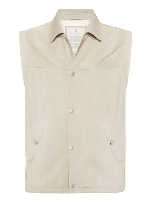 Brunello Cucinelli Padded Vest - Neutrals