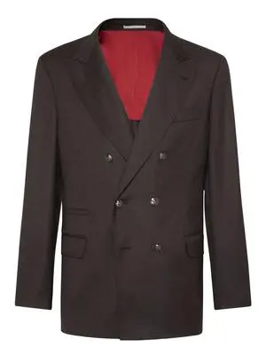 Brunello Cucinelli Double-breasted Blazer - Brown