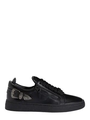 GIUSEPPE ZANOTTI GZ94 Deluxe Double-Zip Low-Top Sneakers
