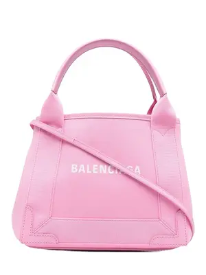 BALENCIAGA Balenciaga Logo-Print Canvas Tote
