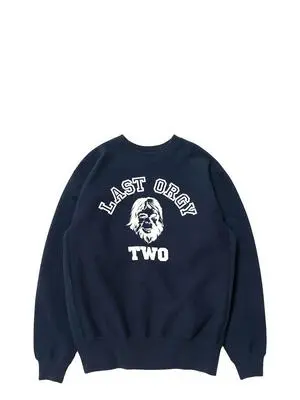 HUMAN MADE X Undercover Last Orgy 2 Crewneck Sweatshirt - Navy Blue