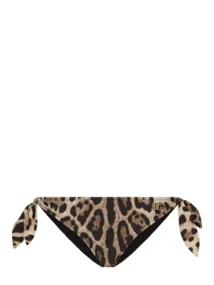 Dolce & Gabbana Slip C/fiocchi - Animal Print