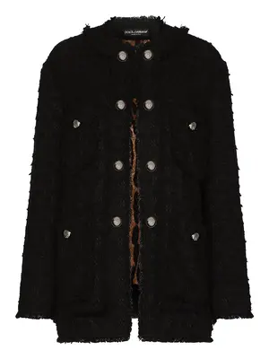 Dolce & Gabbana Single-breasted Jacket - Black