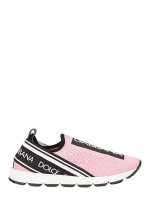 Dolce & Gabbana Sorrento Logo Sneakers - Pink
