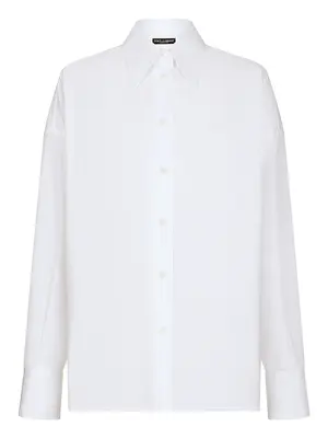 Dolce & Gabbana Poplin Shirt - White
