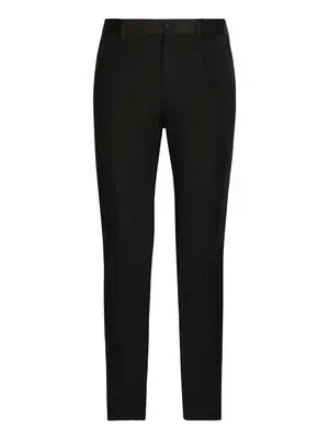 Dolce & Gabbana Stretch Tuxedo Pants - Black