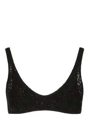 DOLCE & GABBANA Dolce & Gabbana Tulle Jacquard Top