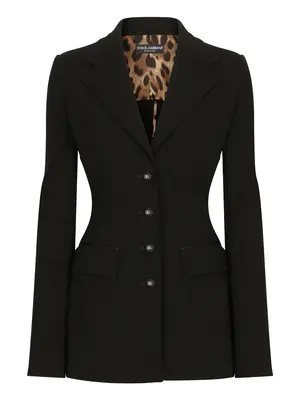 DOLCE & GABBANA Dolce & Gabbana Single-Breasted Turlington Jacket