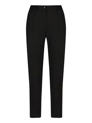Dolce & Gabbana Gabardine Trousers - Black