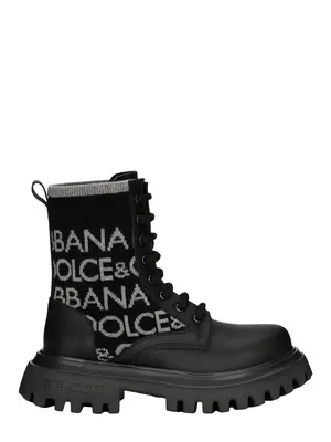 Dolce & Gabbana High Trekking Ankle Boots - Multicolor