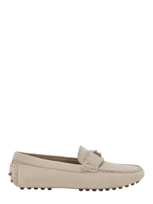 Dolce & Gabbana Nubuck Loafers - Beige